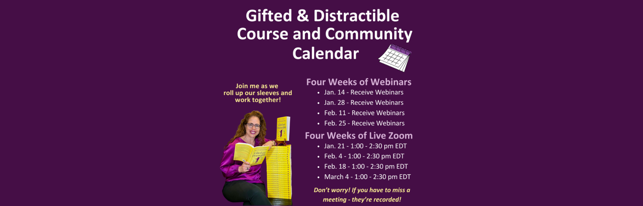 Gifted & Distractible Course - With Understanding Comes Calm